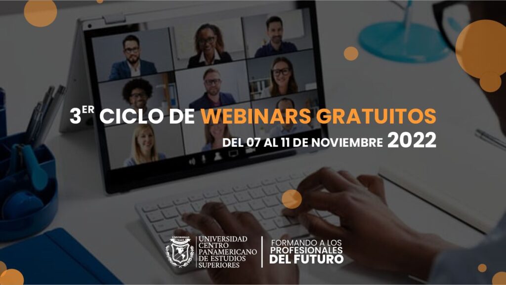 3er Ciclo de Webinars Gratuitos 2022 del 07 al 11 de noviembre - UNICEPES